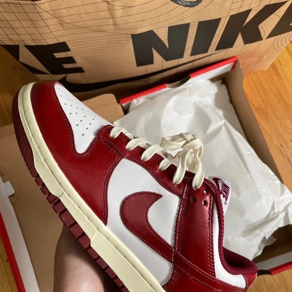 Nike | Shoes | Nike Dunk Low Vintage Red | Poshmark